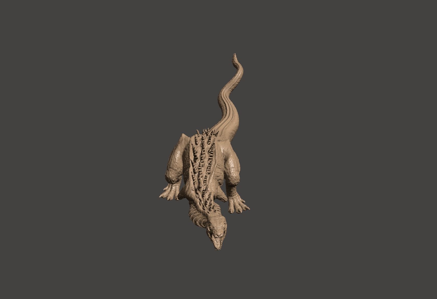 KAMATA KUN SHIN GODZILLA 2nd Form Kaiju - Ultra Detailed 3D STL 3D ...