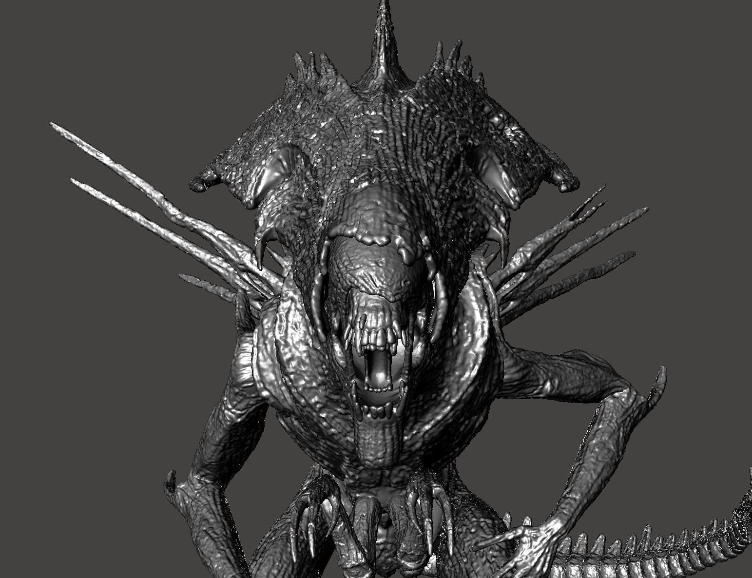 GAMEQRAFT XENOMORPH STL COLLECTION | CGTrader
