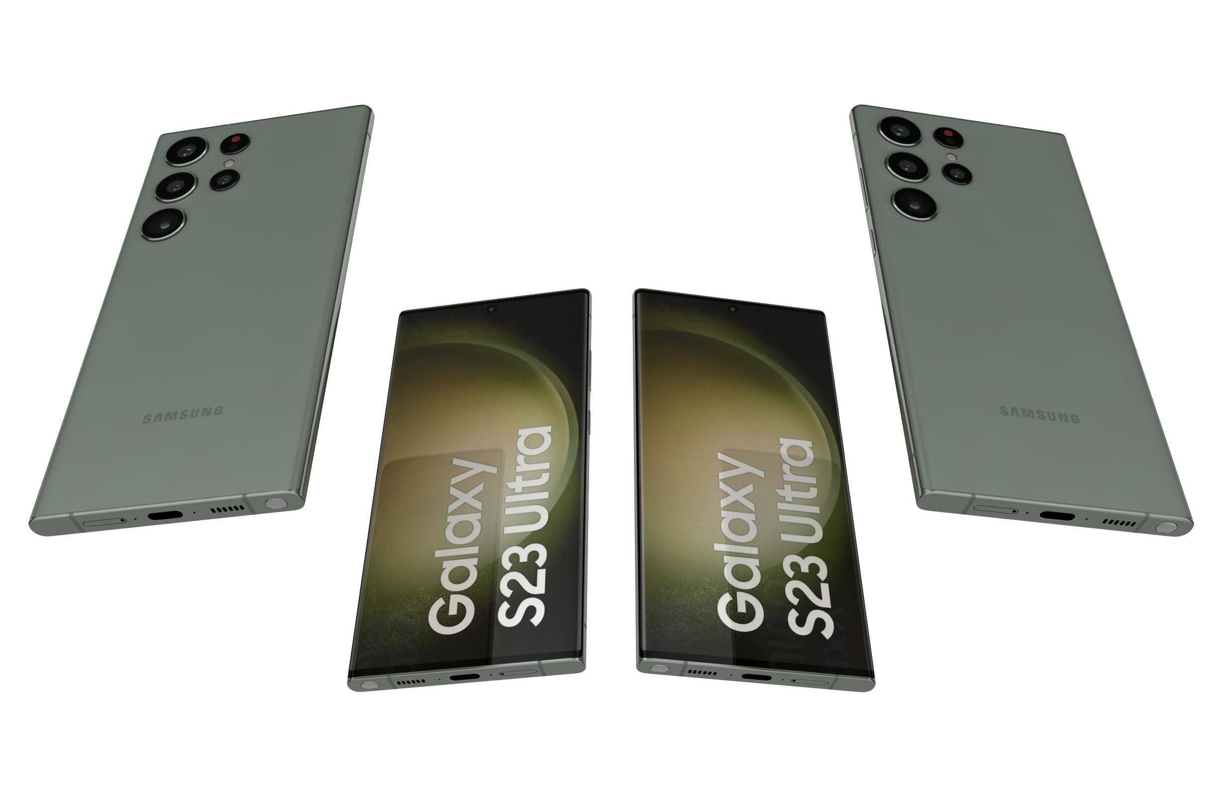 Samsung Galaxy S23 Ultra All Colors 3D model | CGTrader