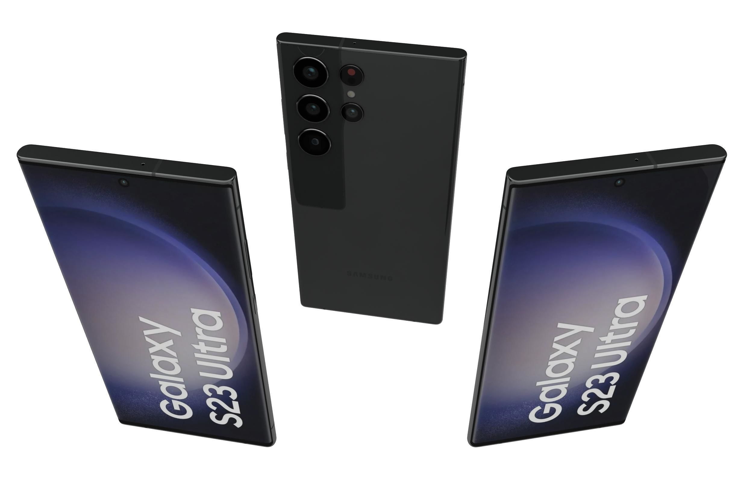 Samsung Galaxy S23 Ultra All Colors 3D model | CGTrader