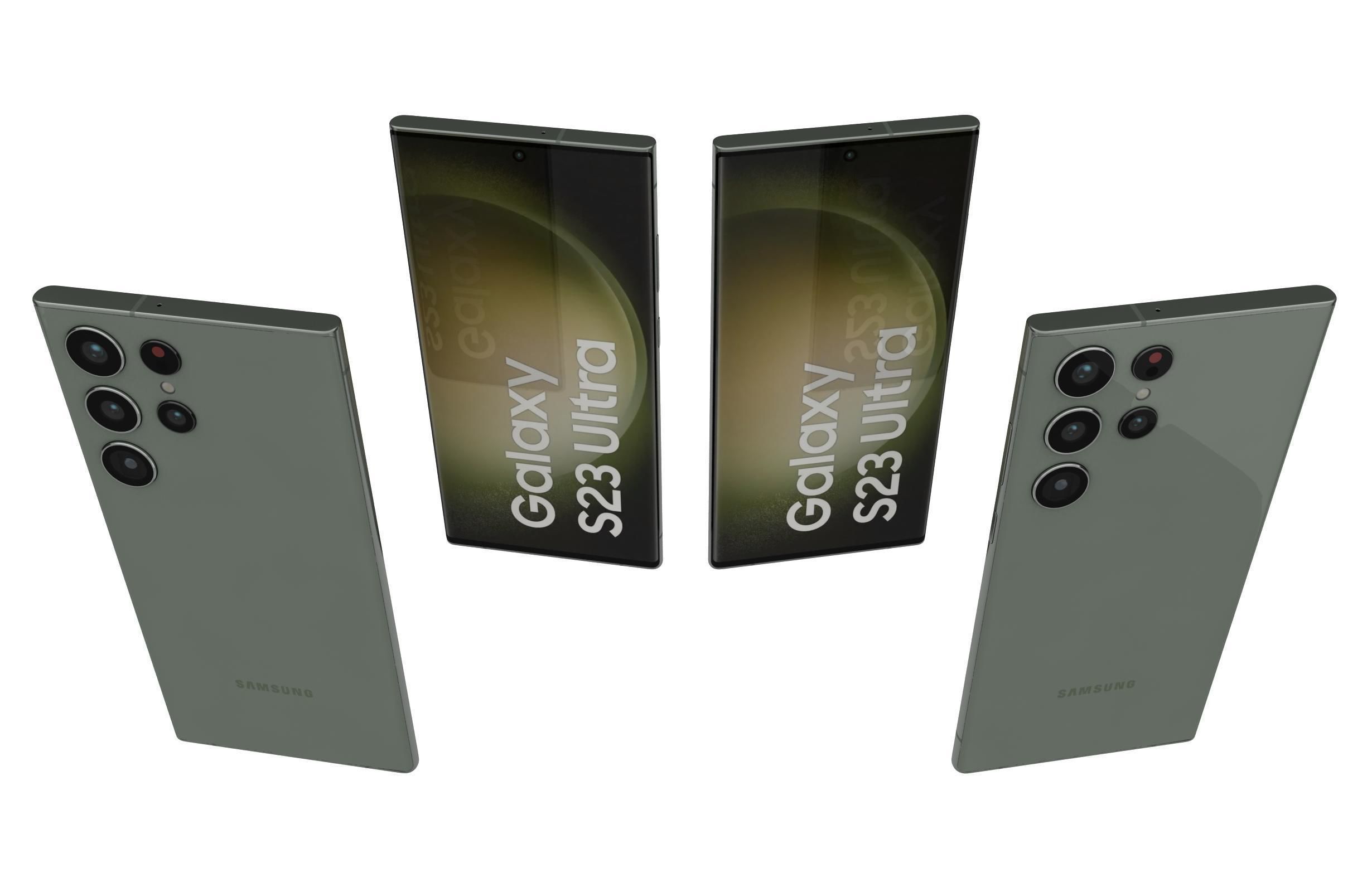 Samsung Galaxy S23 Ultra All Colors 3D model | CGTrader