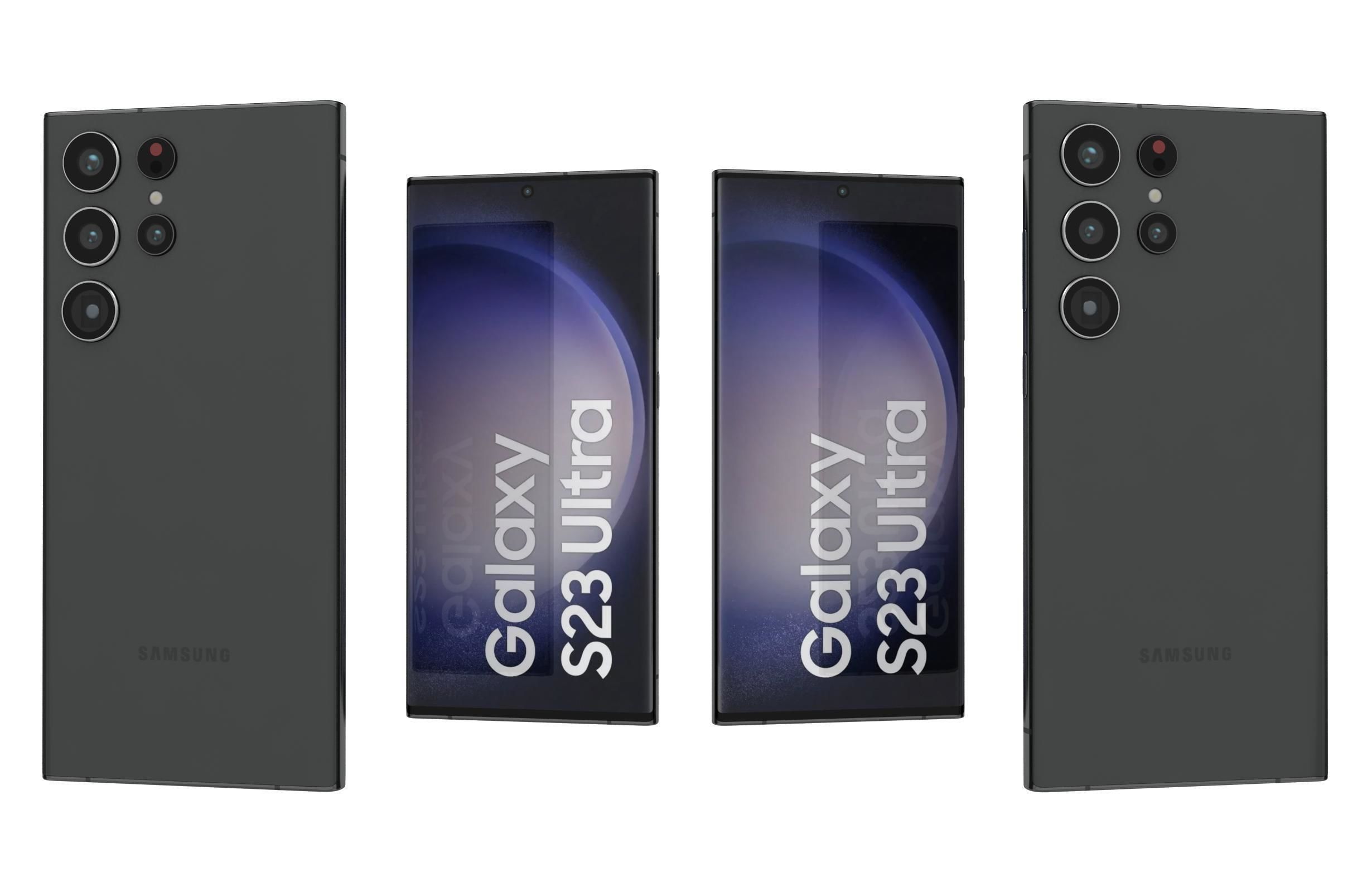 Samsung Galaxy S23 Ultra All Colors 3D model | CGTrader