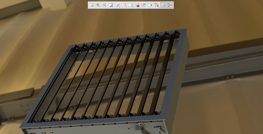 3D model air louver VR / AR / low-poly | CGTrader