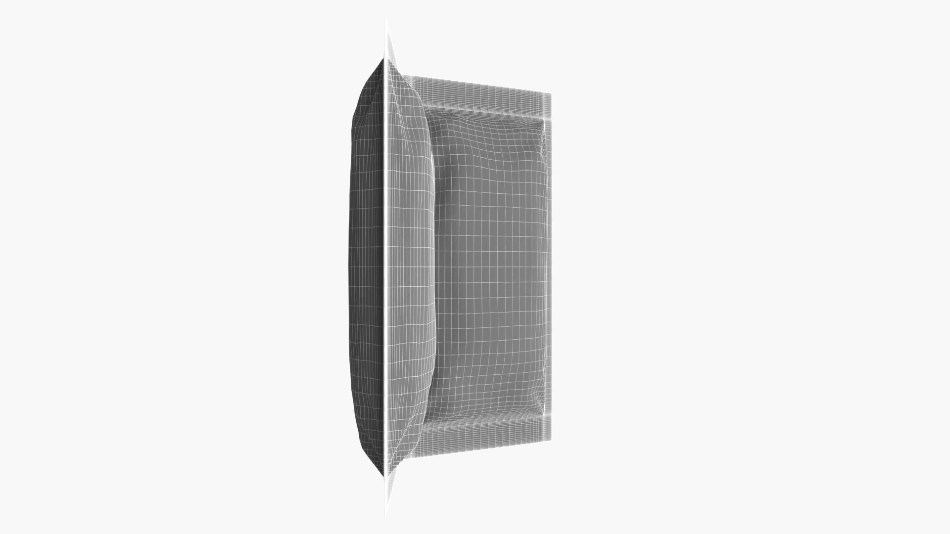 3D model sachet packaging mockup VR / AR / low-poly | CGTrader