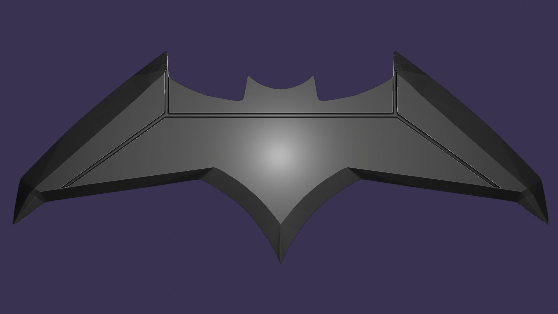 Batarang batman - animated series 3D model 3D printable | CGTrader