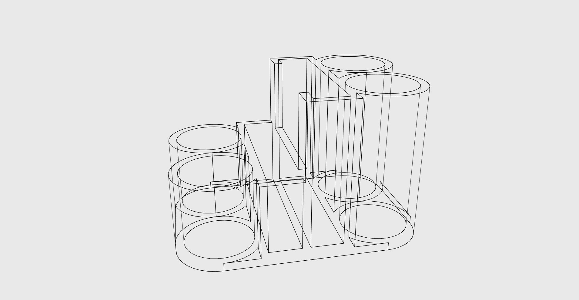 Pencil papers stand easy print 3D model 3D printable | CGTrader