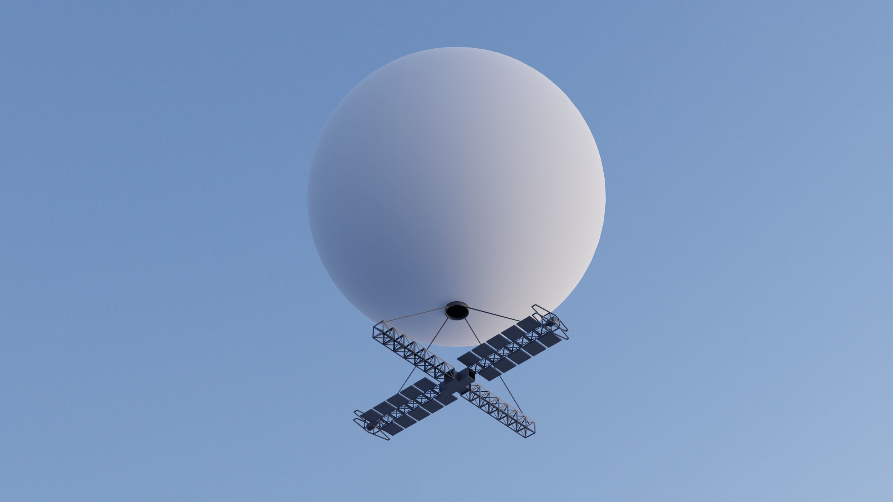 Chinese spy balloon 3D model | CGTrader