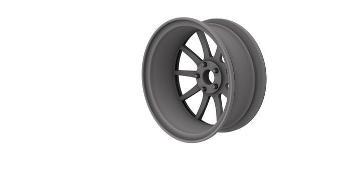 car wheel ring 3D model | CGTrader