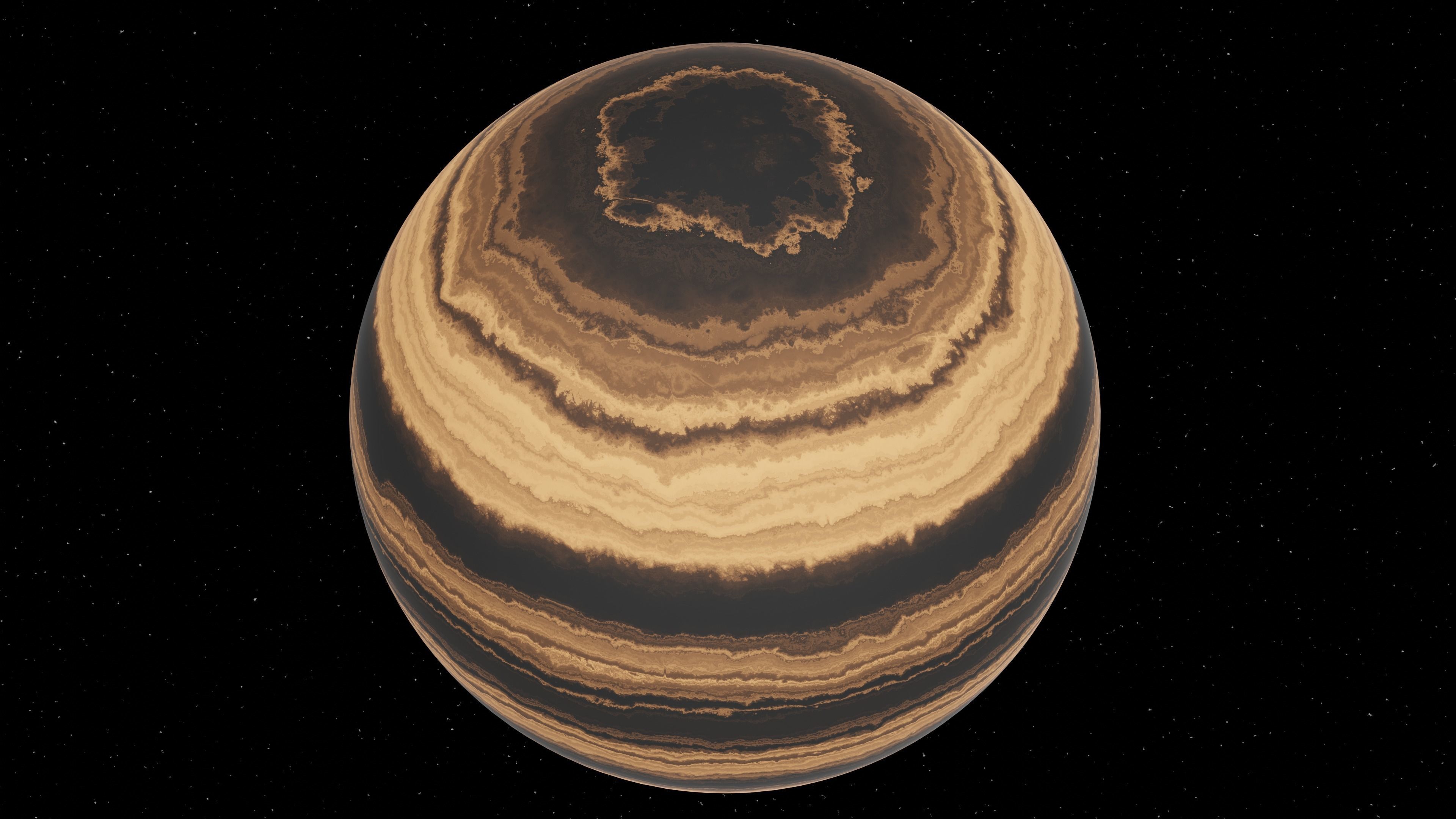 Gas Planet 3D model | CGTrader