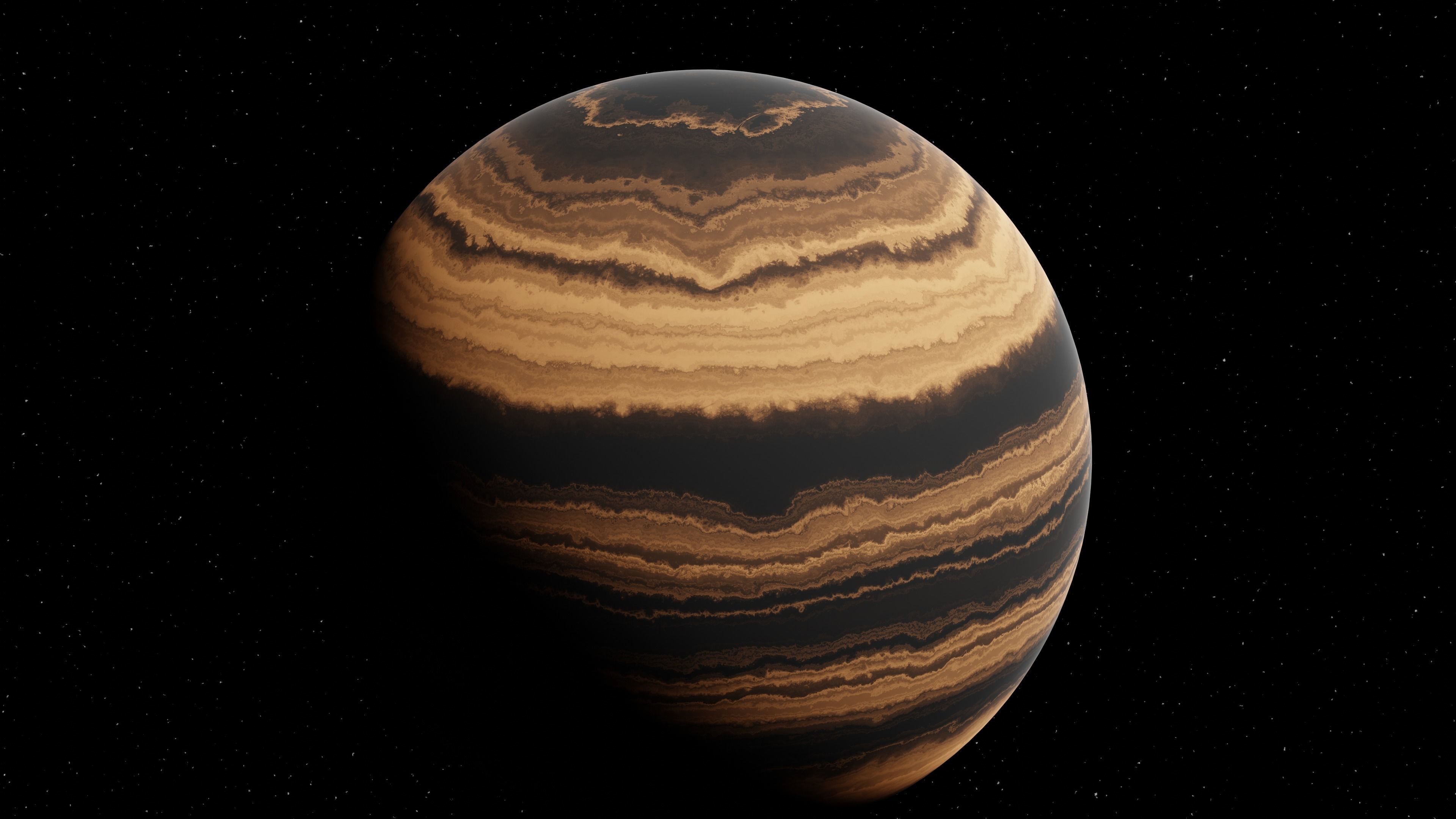 Gas Planet 3D model | CGTrader