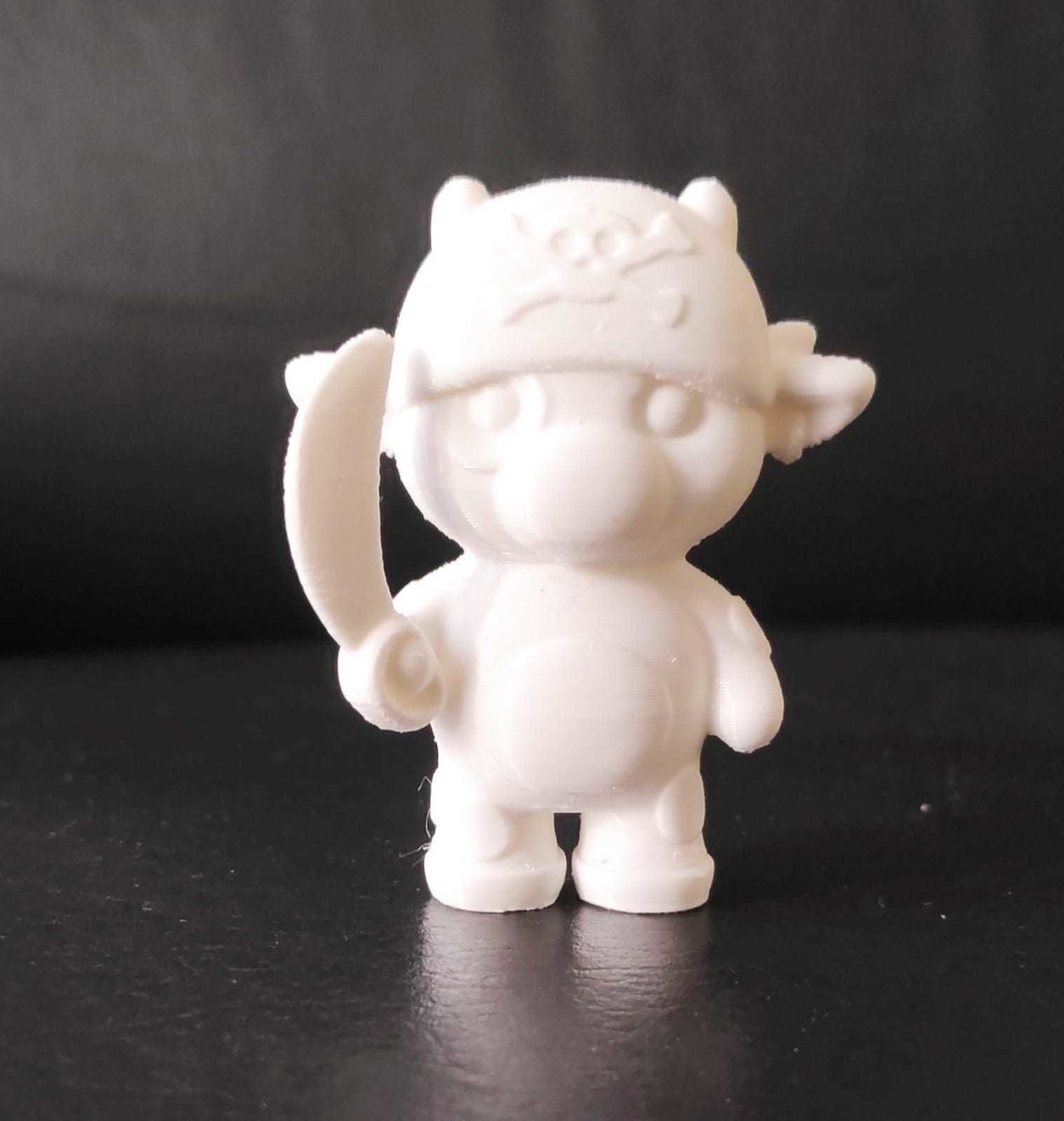 Pirate Cow 3D model 3D printable | CGTrader
