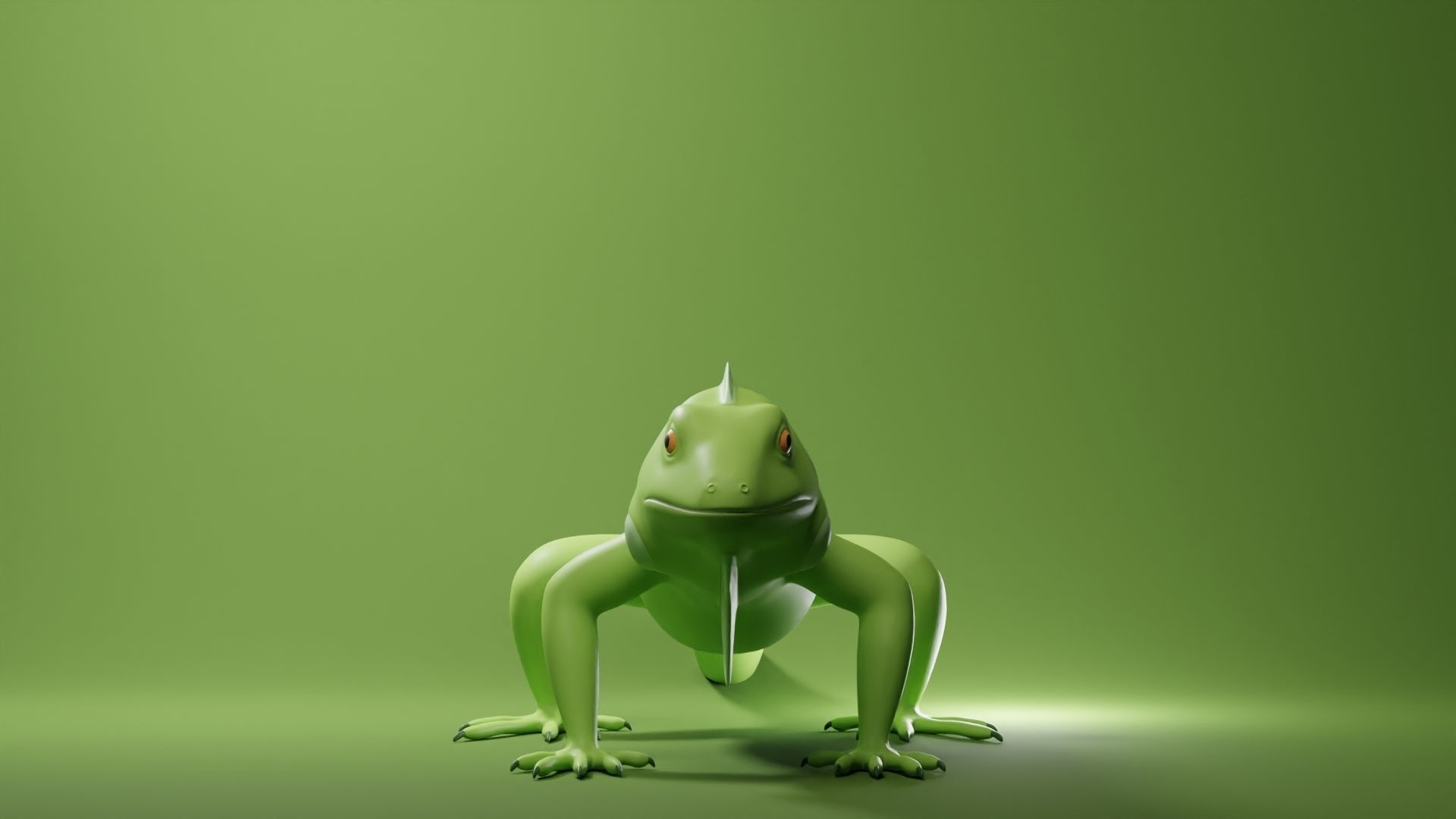 3D model Iguana Base Mesh VR / AR / low-poly | CGTrader