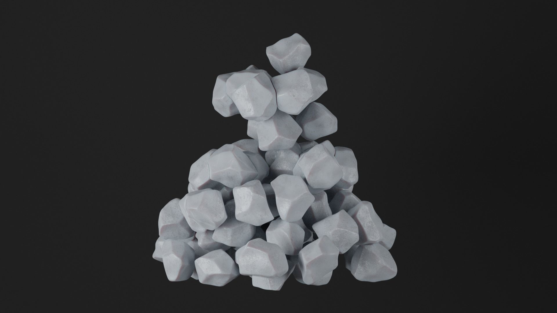 Ice cubes falling animation 1 3D model animated | CGTrader