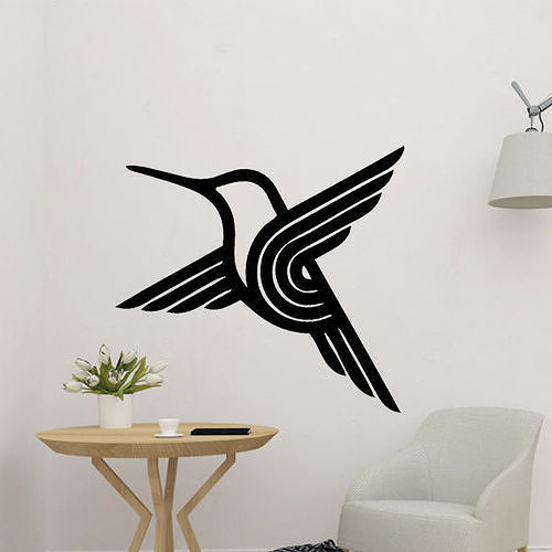 Bird Art Wall Decor 3D model 3D printable | CGTrader
