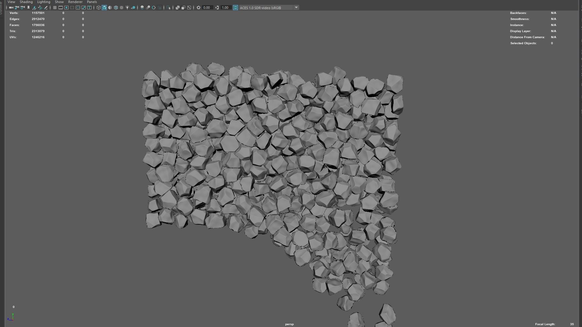 Ice cubes falling animation 3 3D model animated | CGTrader