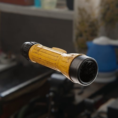 Flash Light 3D model | CGTrader