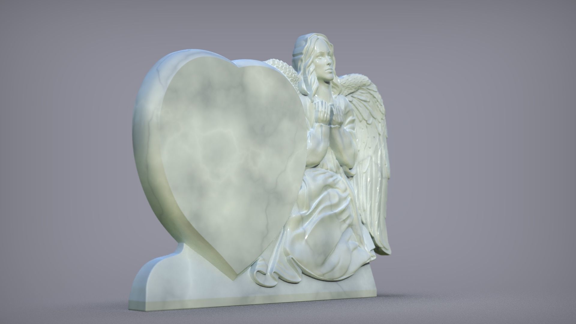Angel Monuments 4 3D model 3D printable | CGTrader