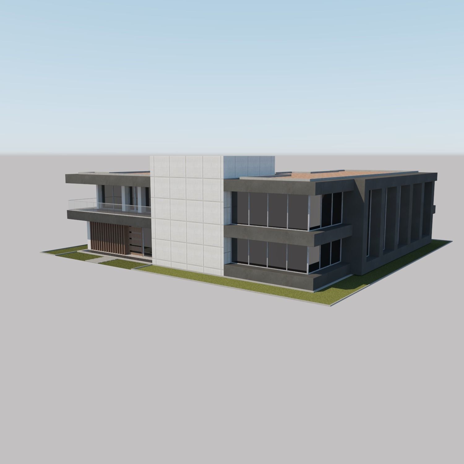 3D model Contemporary House 05 by THREEDEE INC VR / AR / low-poly | CGTrader