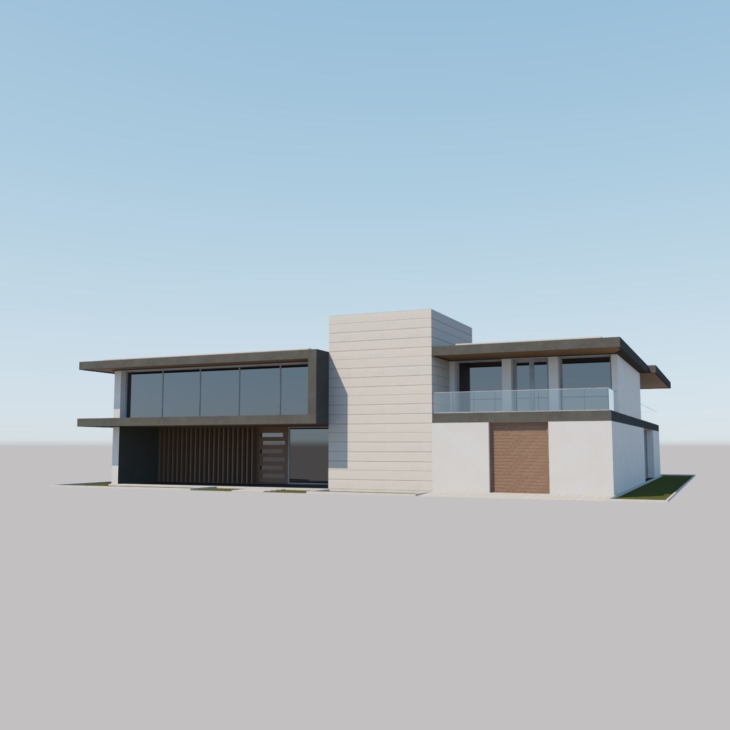 3D model Contemporary House 06 by THREEDEE INC VR / AR / low-poly | CGTrader