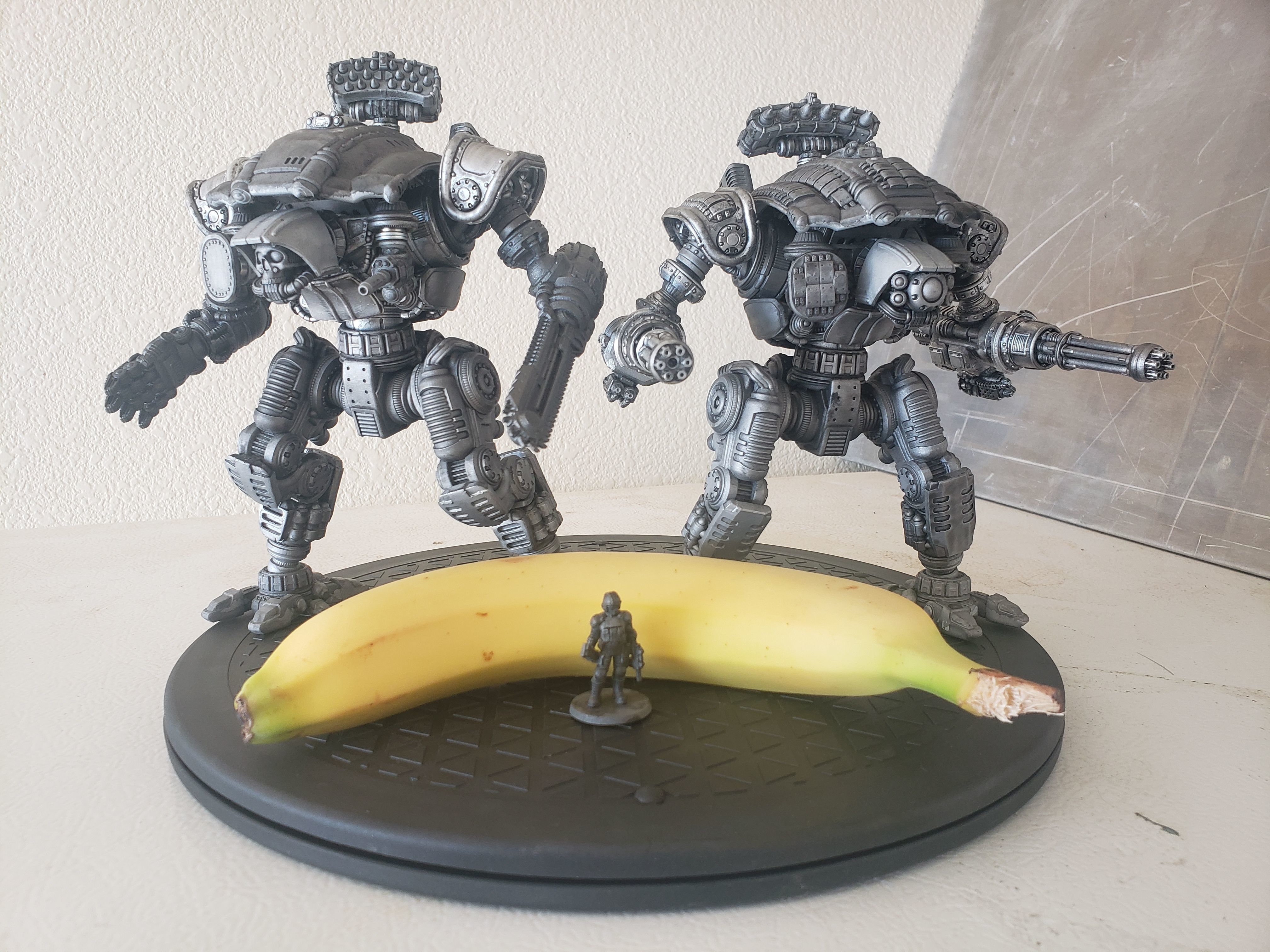 Project Quixote-28mm Presupported Dieselpunk Modular Mech Kit 3D model ...