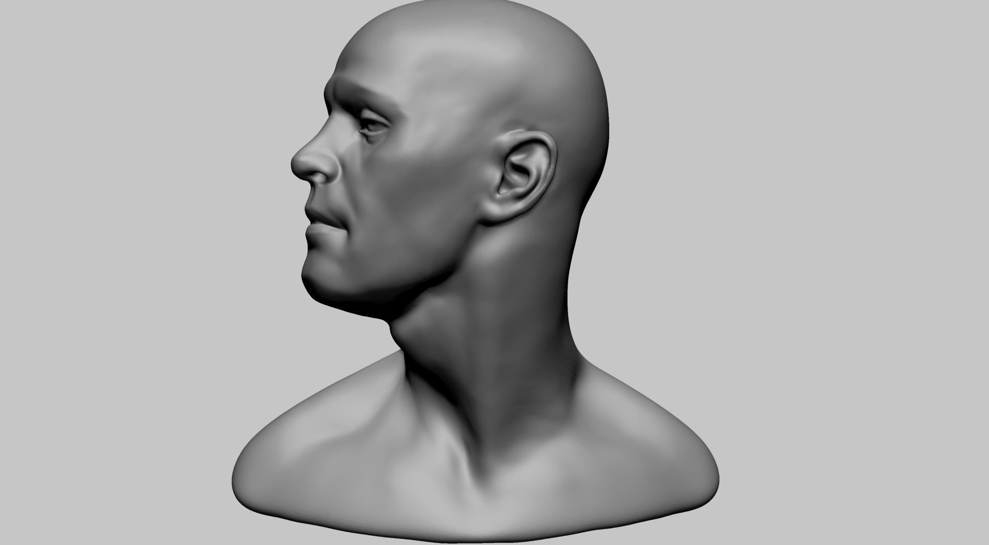 Male Head Movement 3D model | CGTrader