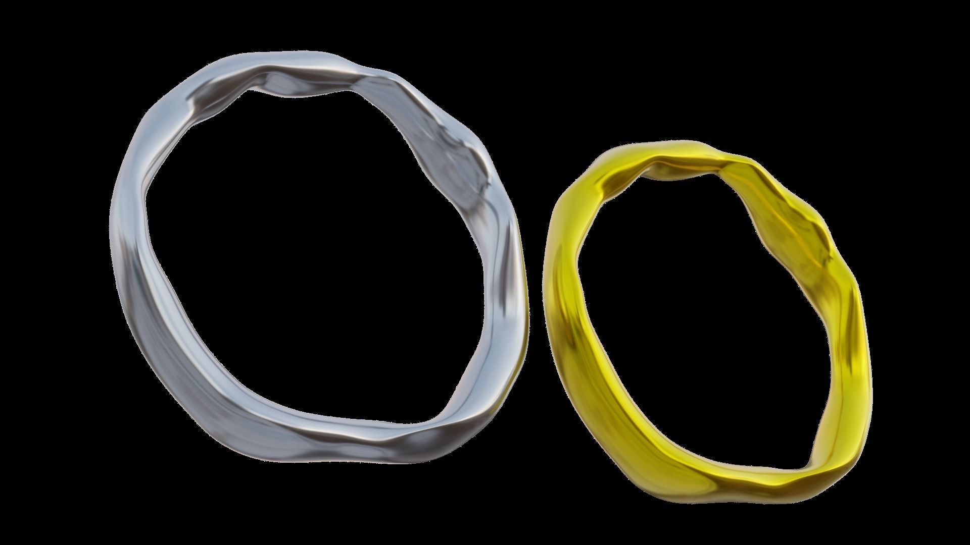 liquid Ring design 3D model 3D printable | CGTrader