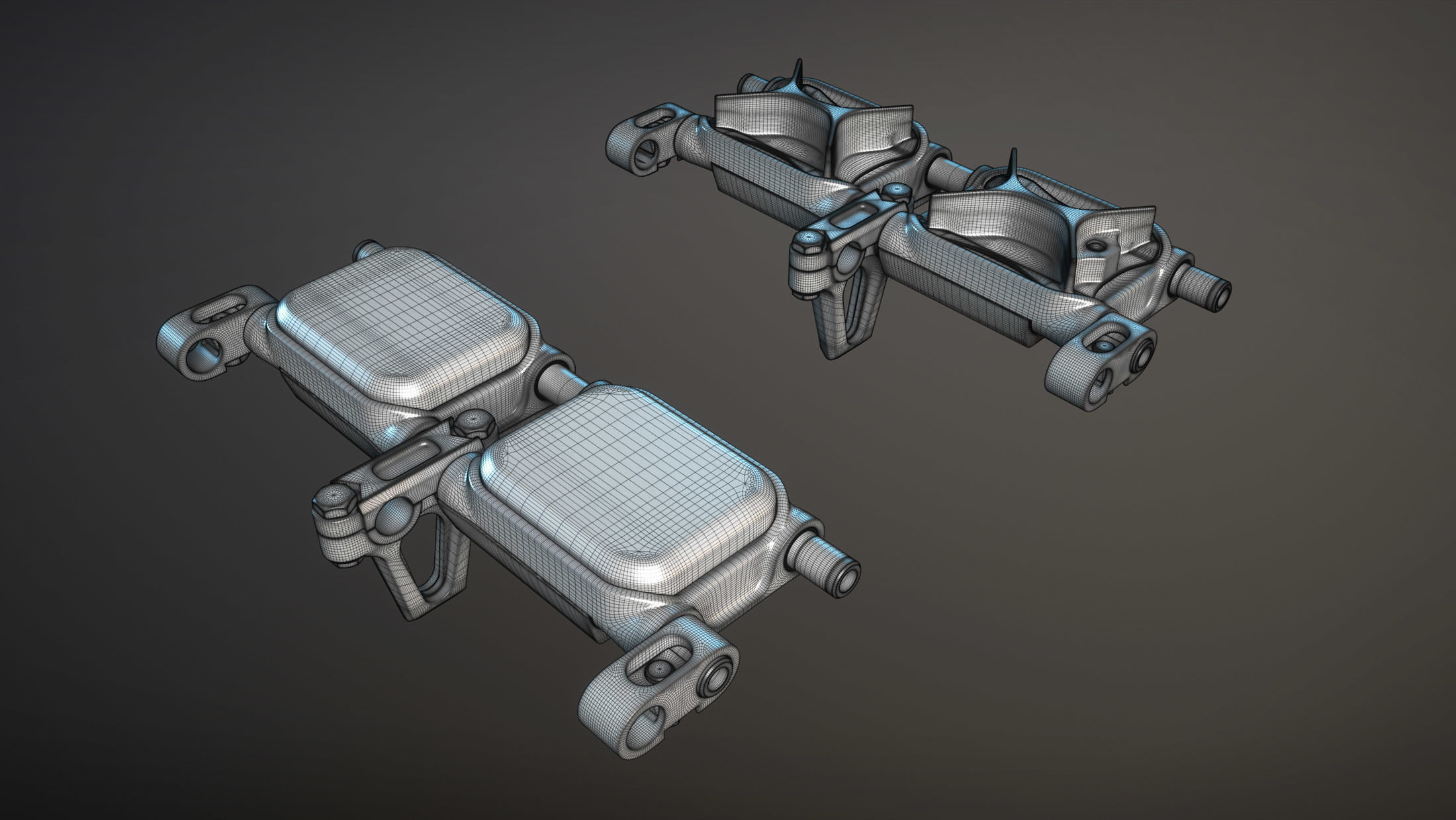 3D model T158 Track for M1 Abrams Tank VR / AR / low-poly | CGTrader