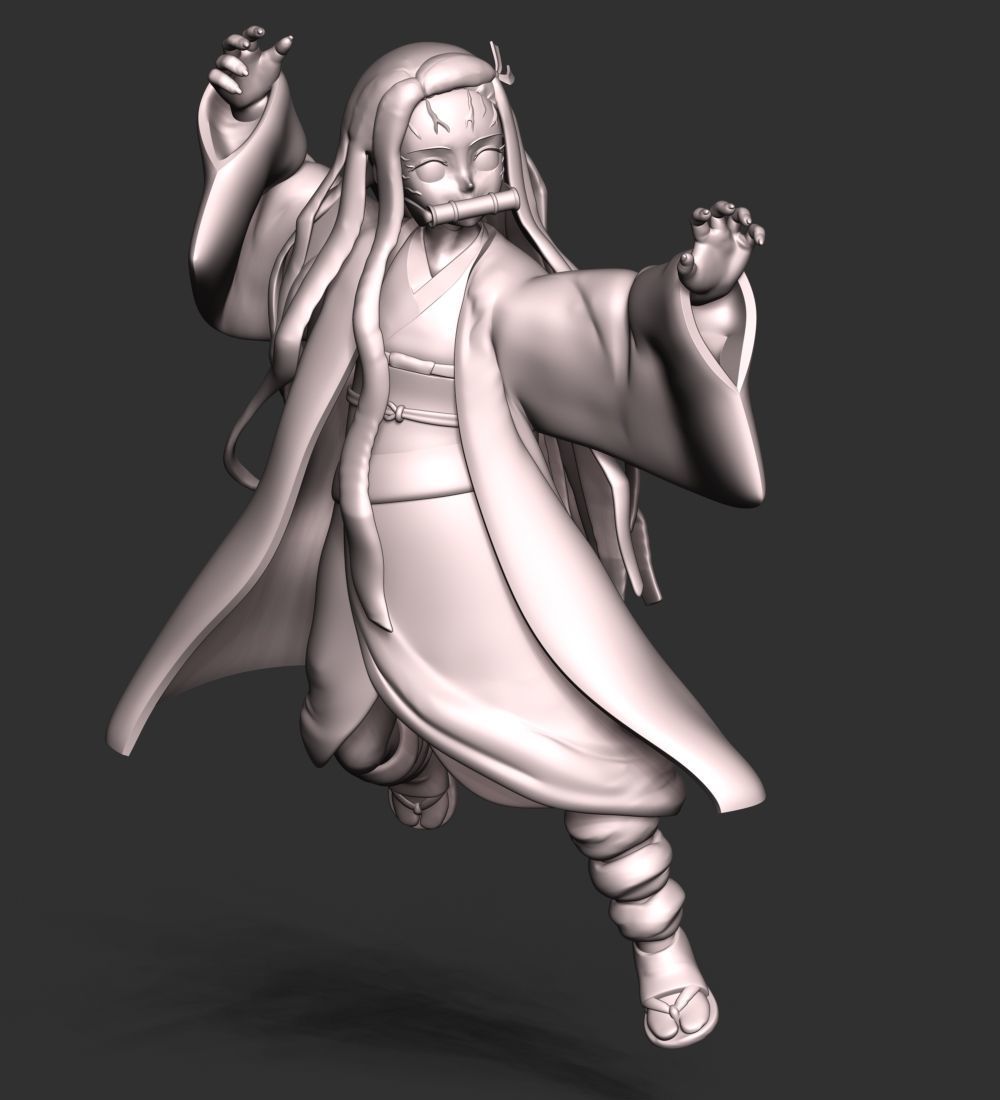 Nezuko - Demon Slayer Hinokami Chronicles 3D model 3D printable | CGTrader