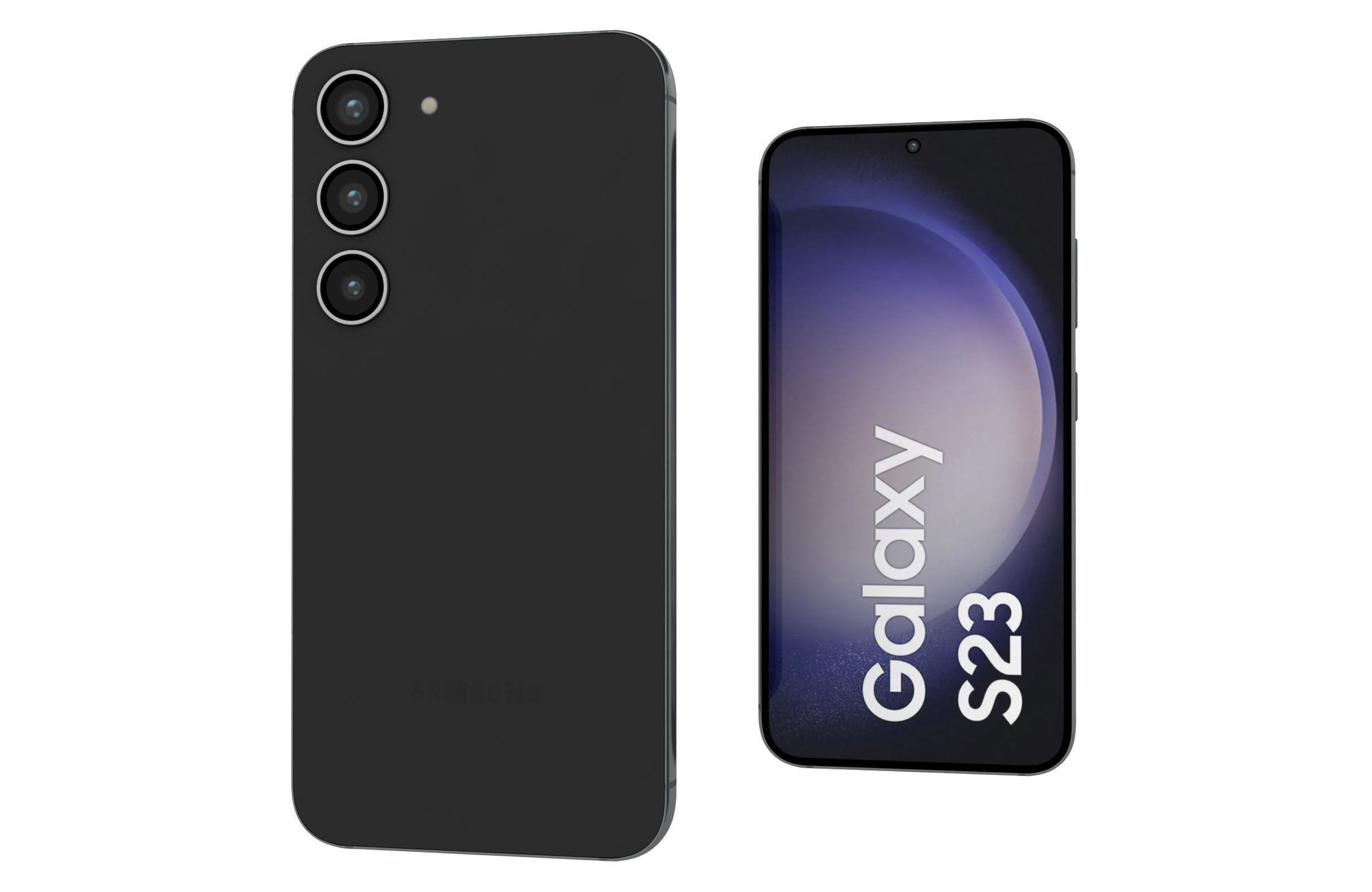 Samsung Galaxy S23 Gray 3D model | CGTrader