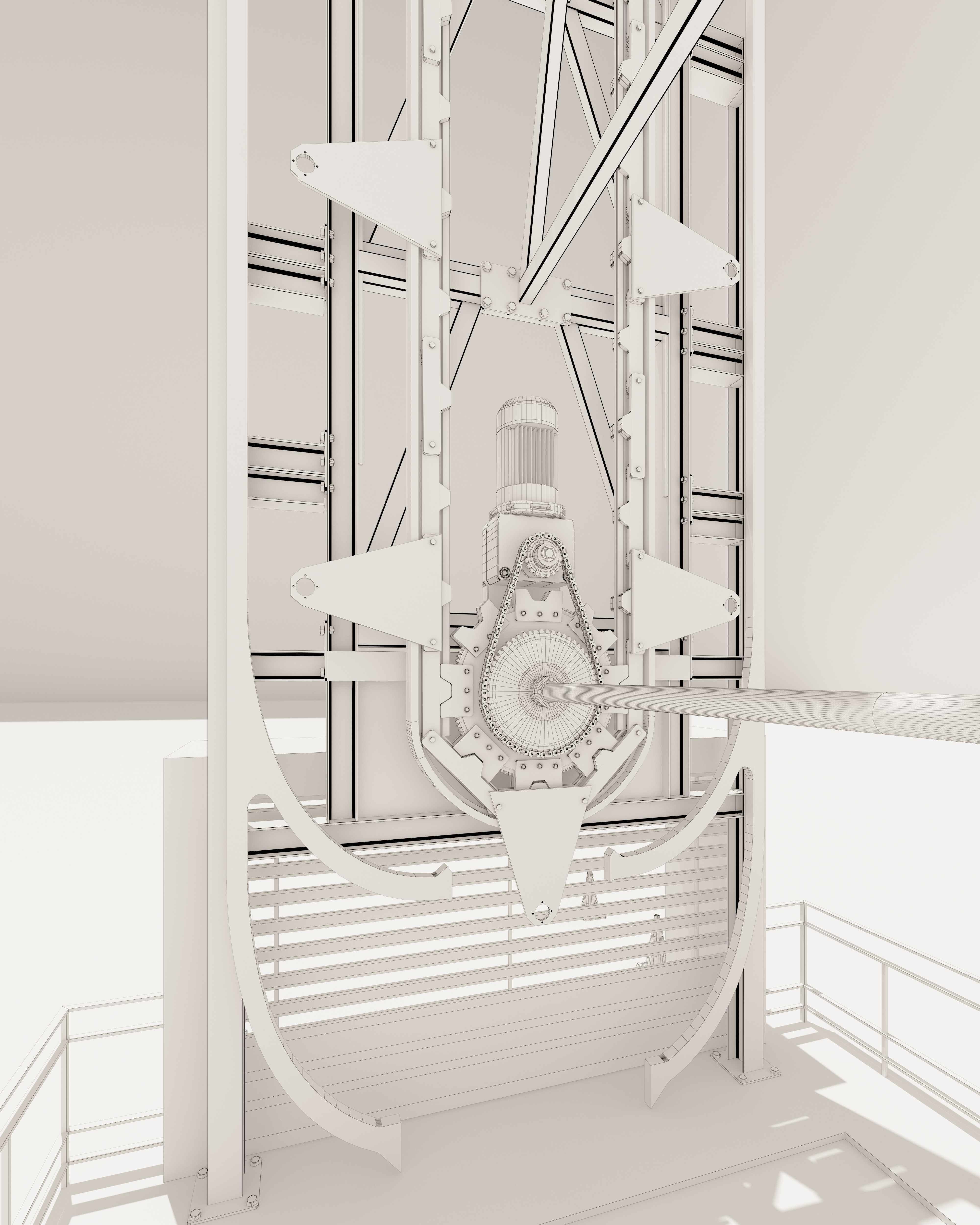 SMART ROTARY CAR PARKING SYSTEM FOR 12 CAR 3D MAX MODEL 3D model | CGTrader