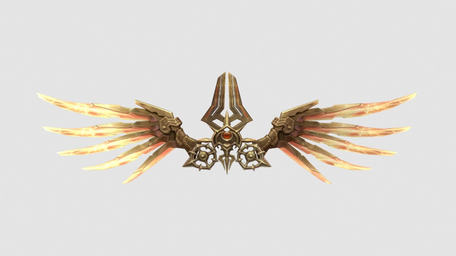 3D model Futuristic Wing VR / AR / low-poly | CGTrader