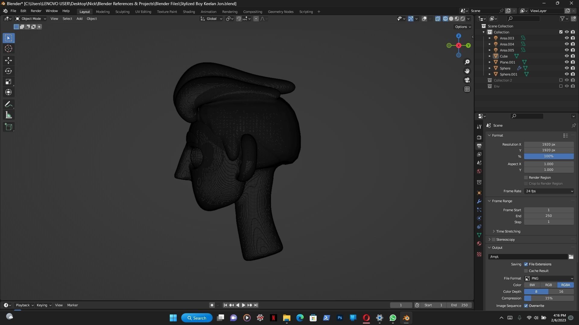 Stylized Head free 3D model | CGTrader