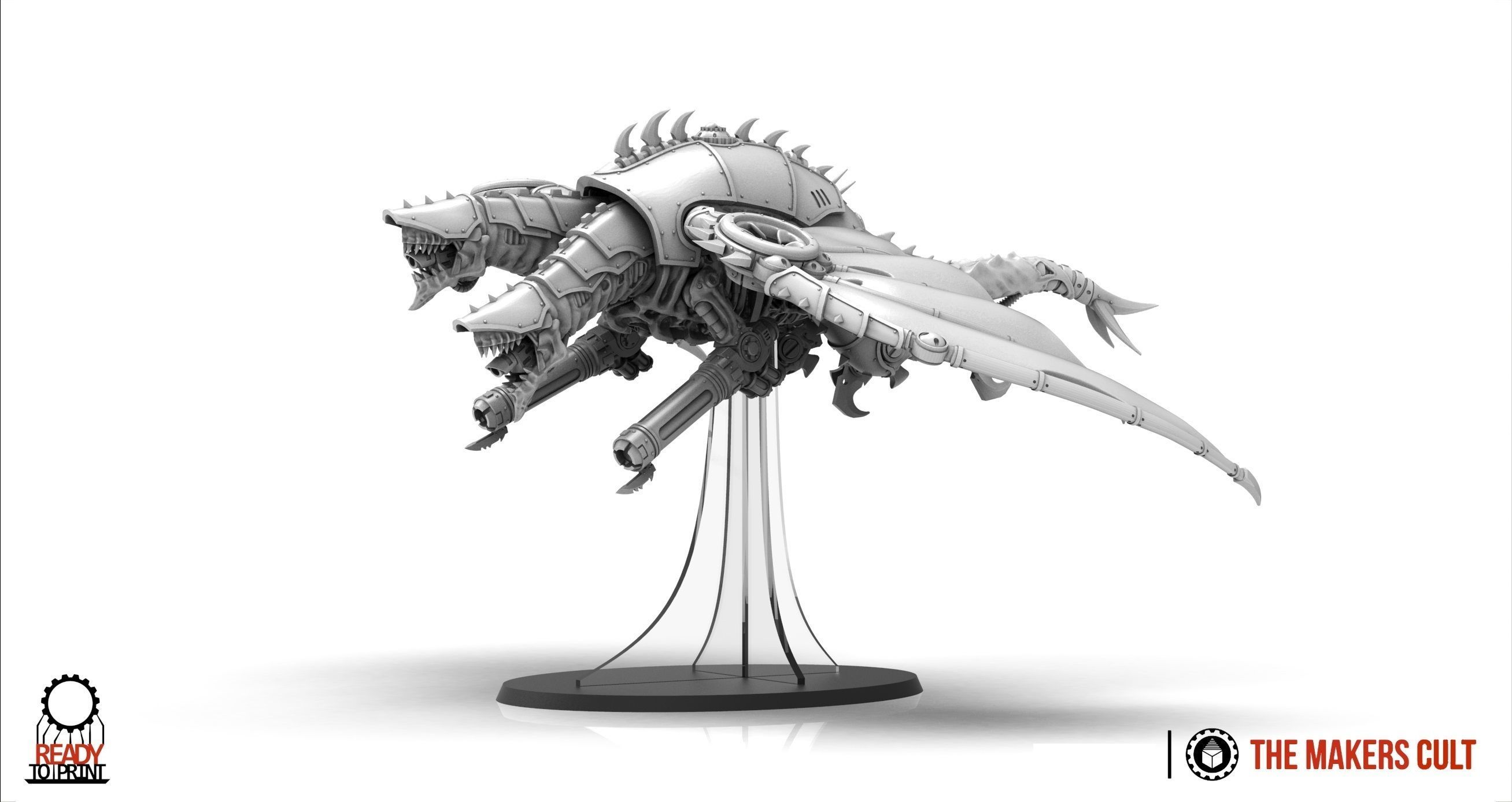 Iron Hive - Hydrafex and Raptorix 3D model 3D printable | CGTrader