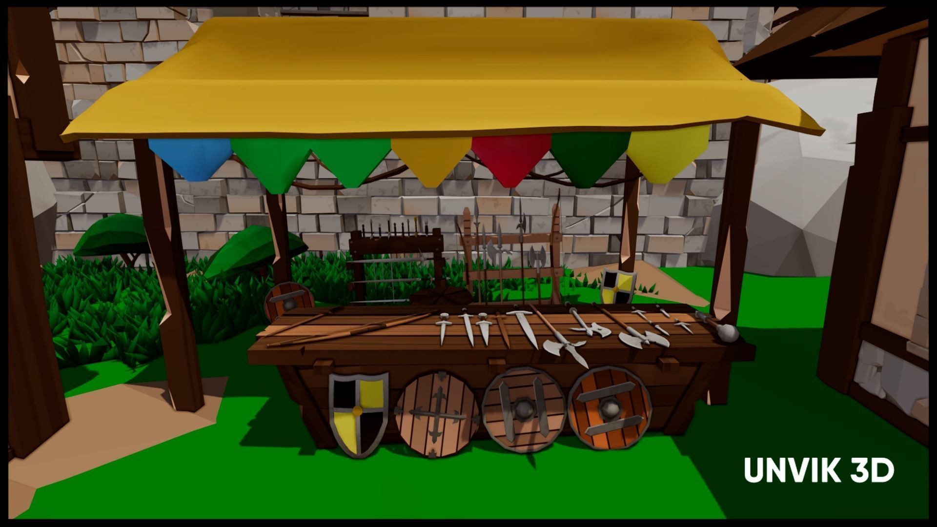 3D model SwordSmith Kitbashing VR / AR / low-poly | CGTrader