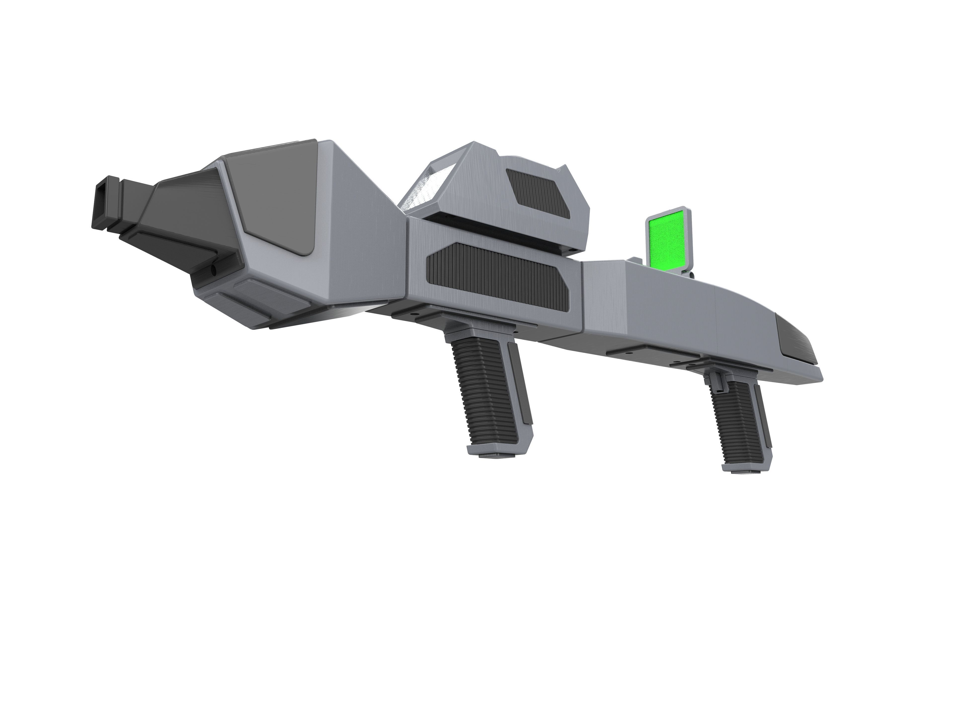 Next Generation Type 3 Phaser - Star Trek - Commercial - STL 3D model ...