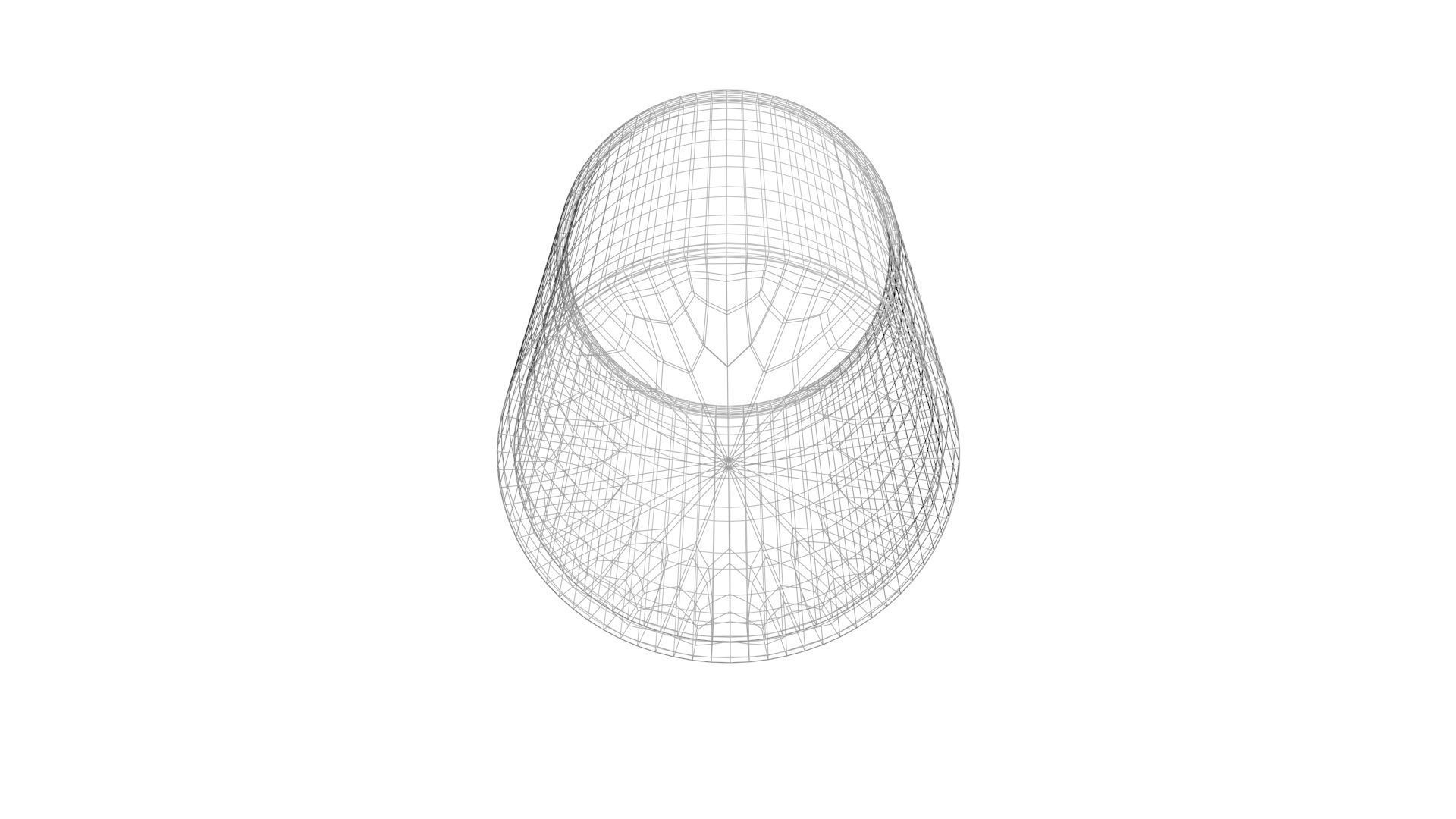 White Cylinder Cup 3D model | CGTrader