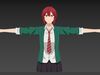 Tomo chan VRChat 3D model rigged | CGTrader