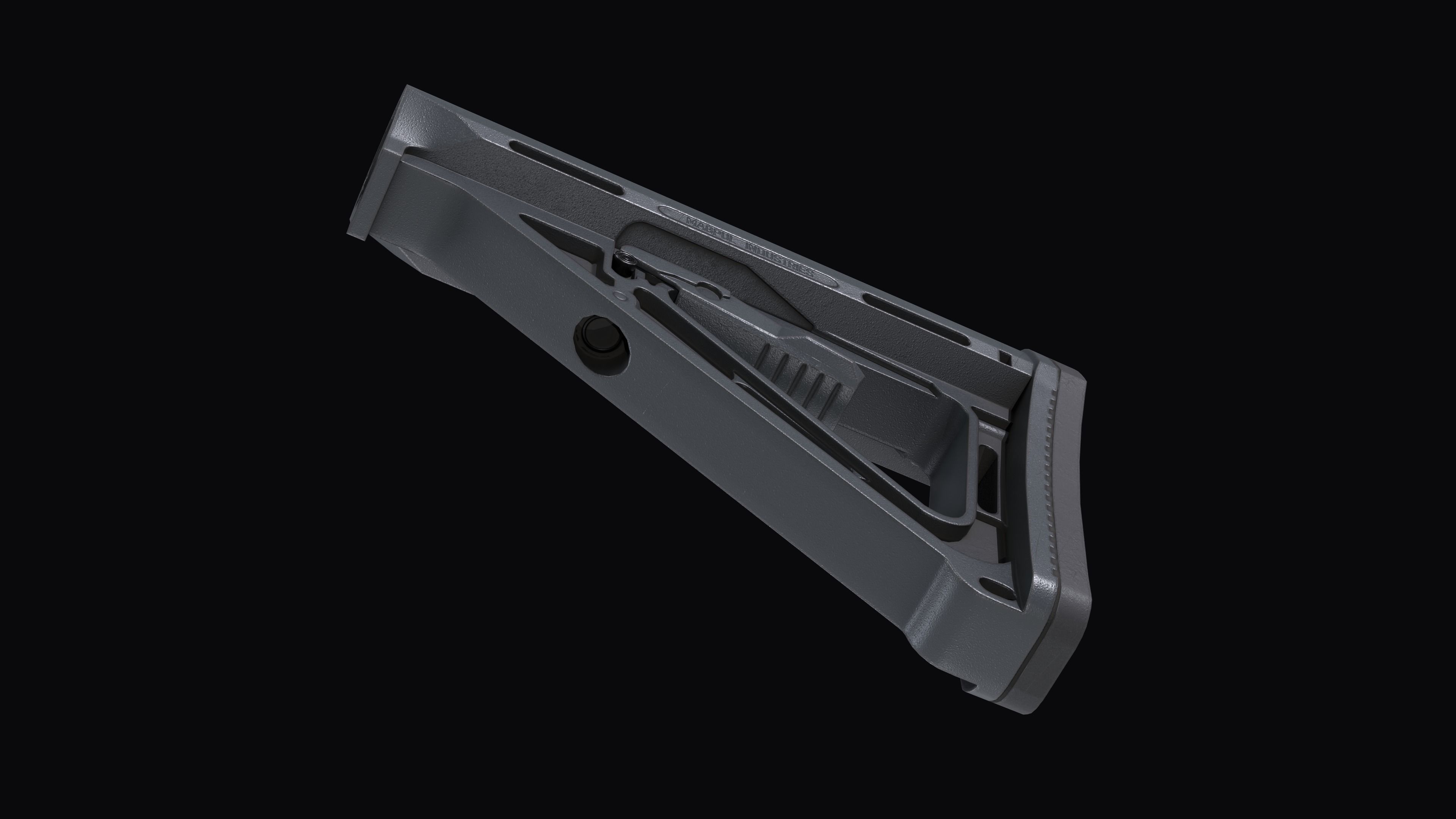 3D model Magpul MOE Carbine ButtStock M4 AR VR / AR / low-poly | CGTrader