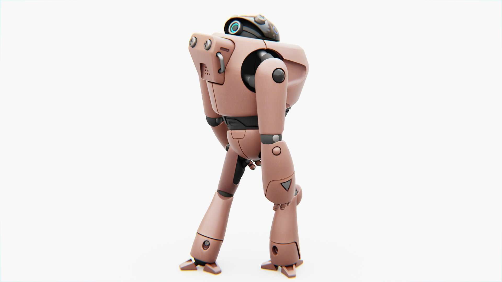 TOY BOT TILO RIGGED 3D model rigged | CGTrader