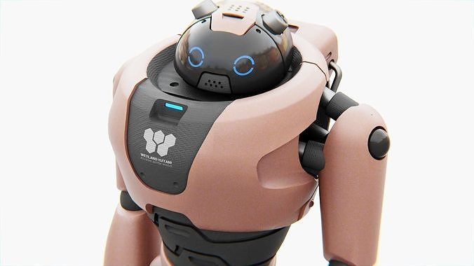 TOY BOT TILO RIGGED 3D model rigged | CGTrader