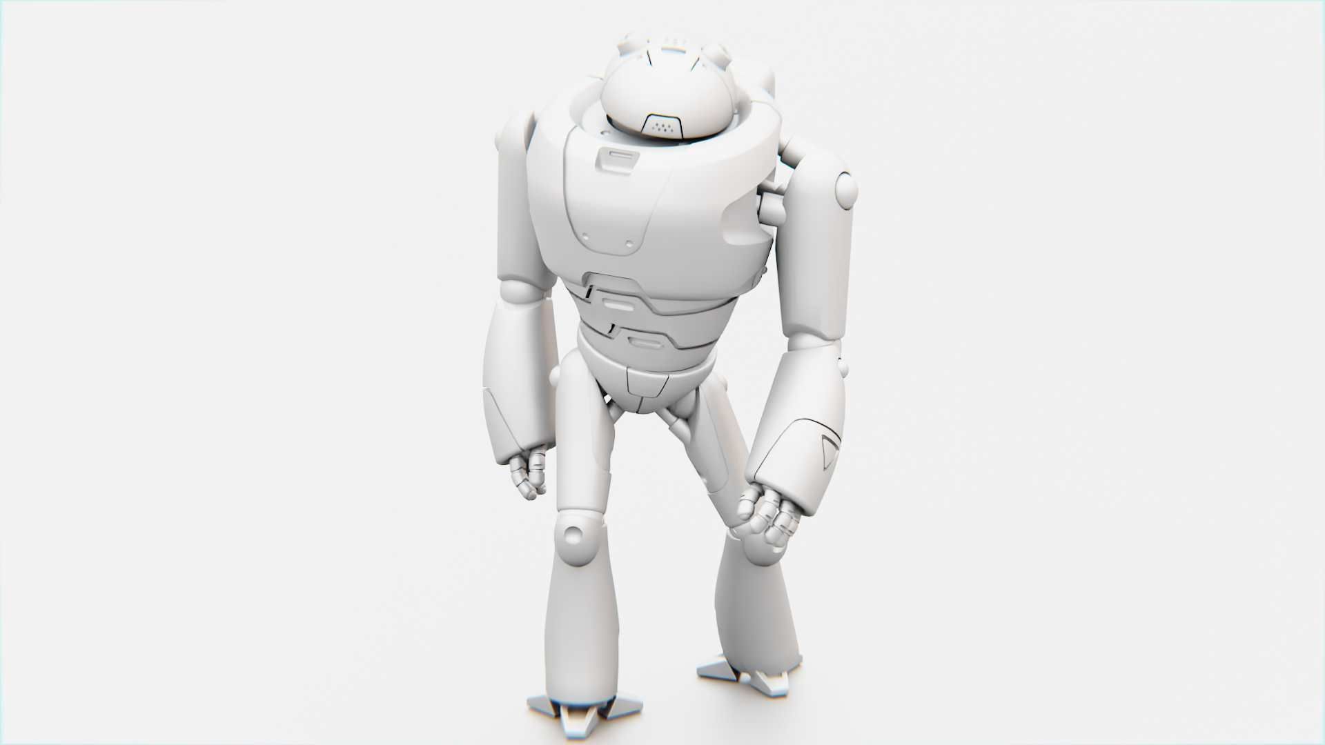 TOY BOT TILO RIGGED 3D model rigged | CGTrader