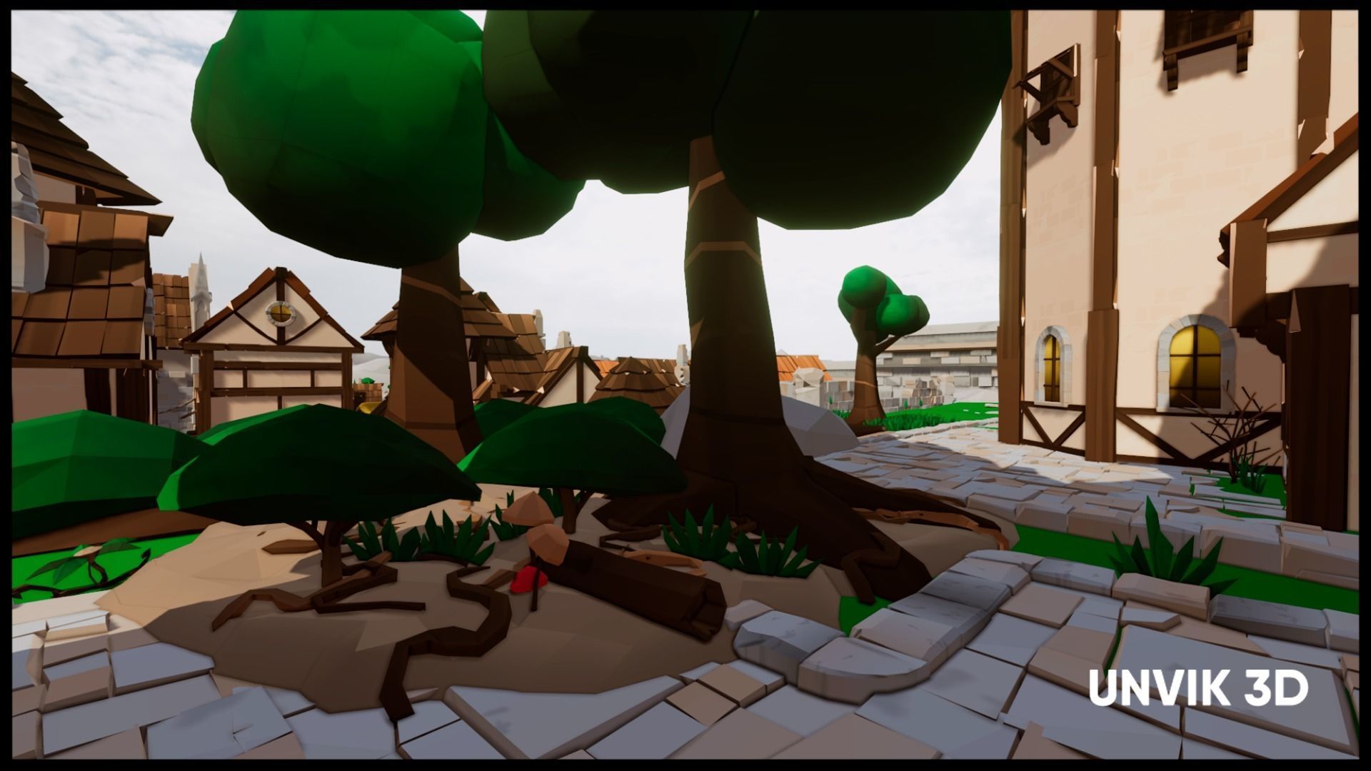 3D model Vegetation Kitbashing VR / AR / low-poly | CGTrader