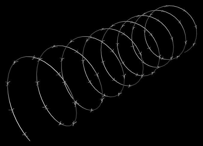 Barbed Wire 3D model | CGTrader