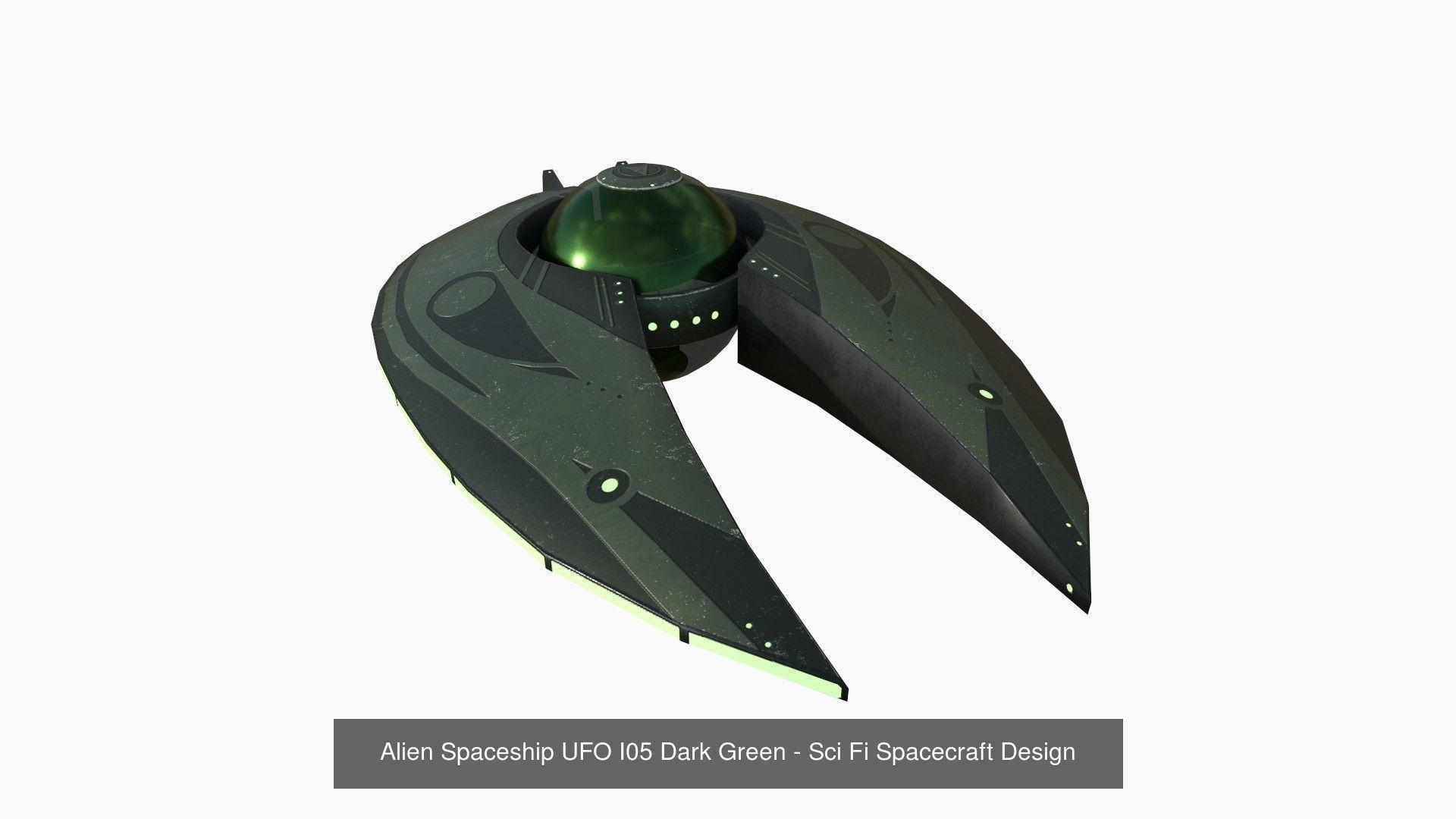 10 Alien Spaceship UFO I Collection - Sci Fi Spacecraft Design VR / AR ...