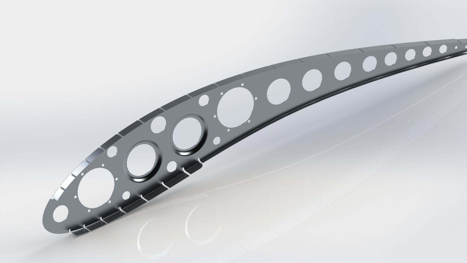 Wind turbine wing rib 3D model | CGTrader