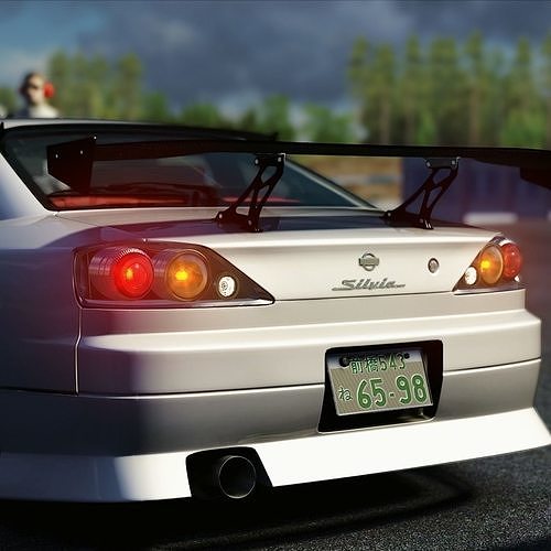 I-MAGIC Taillights GT6 S15 3D model | CGTrader