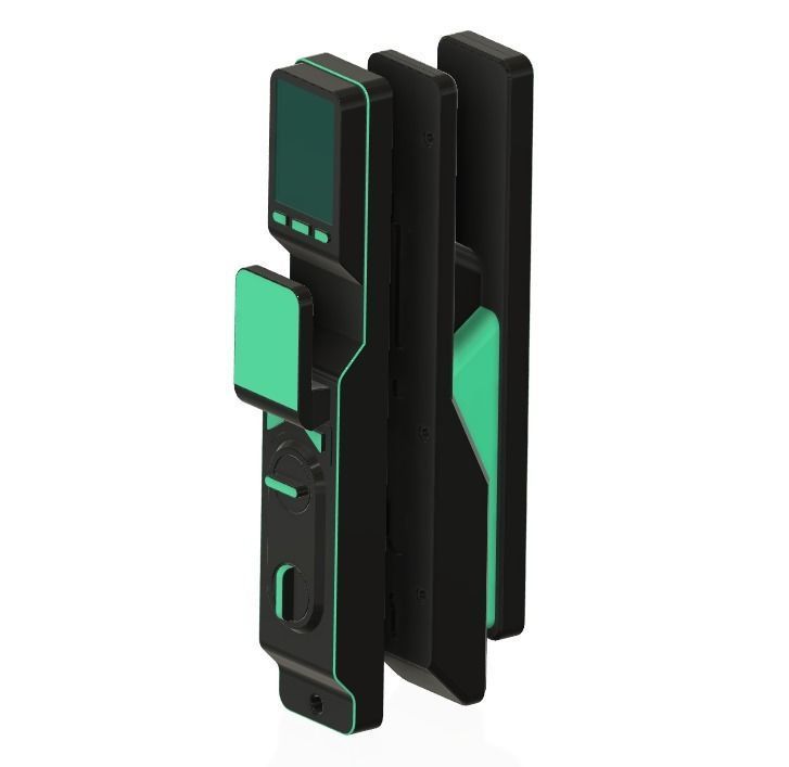 Smart door lock 3D model | CGTrader