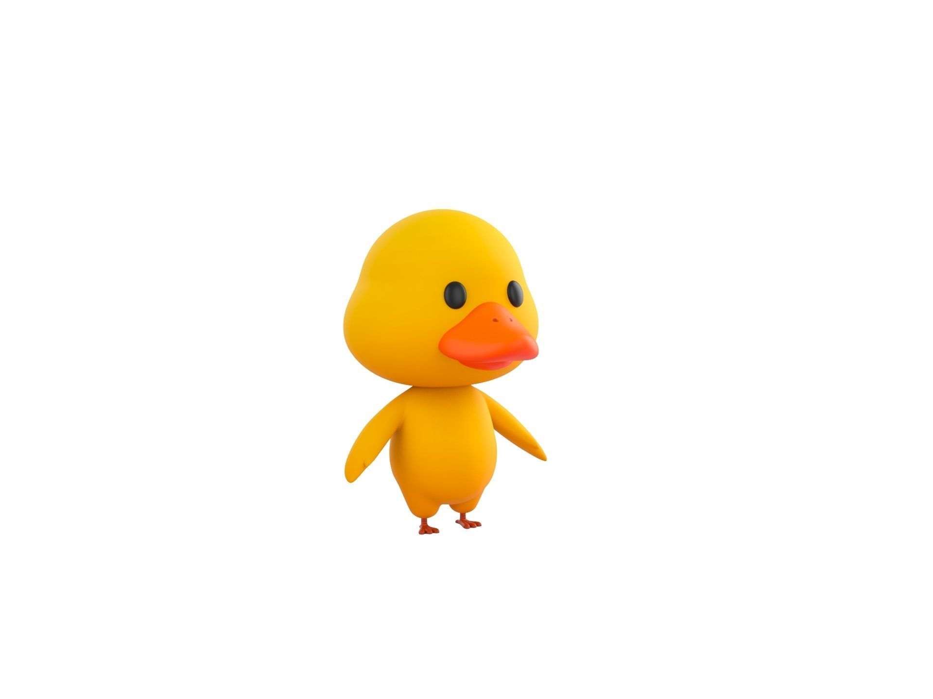 Character212 Duck 3D model | CGTrader