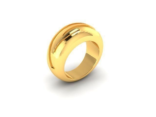 Band 3dm Render Details gold ring 3D model 3D printable | CGTrader