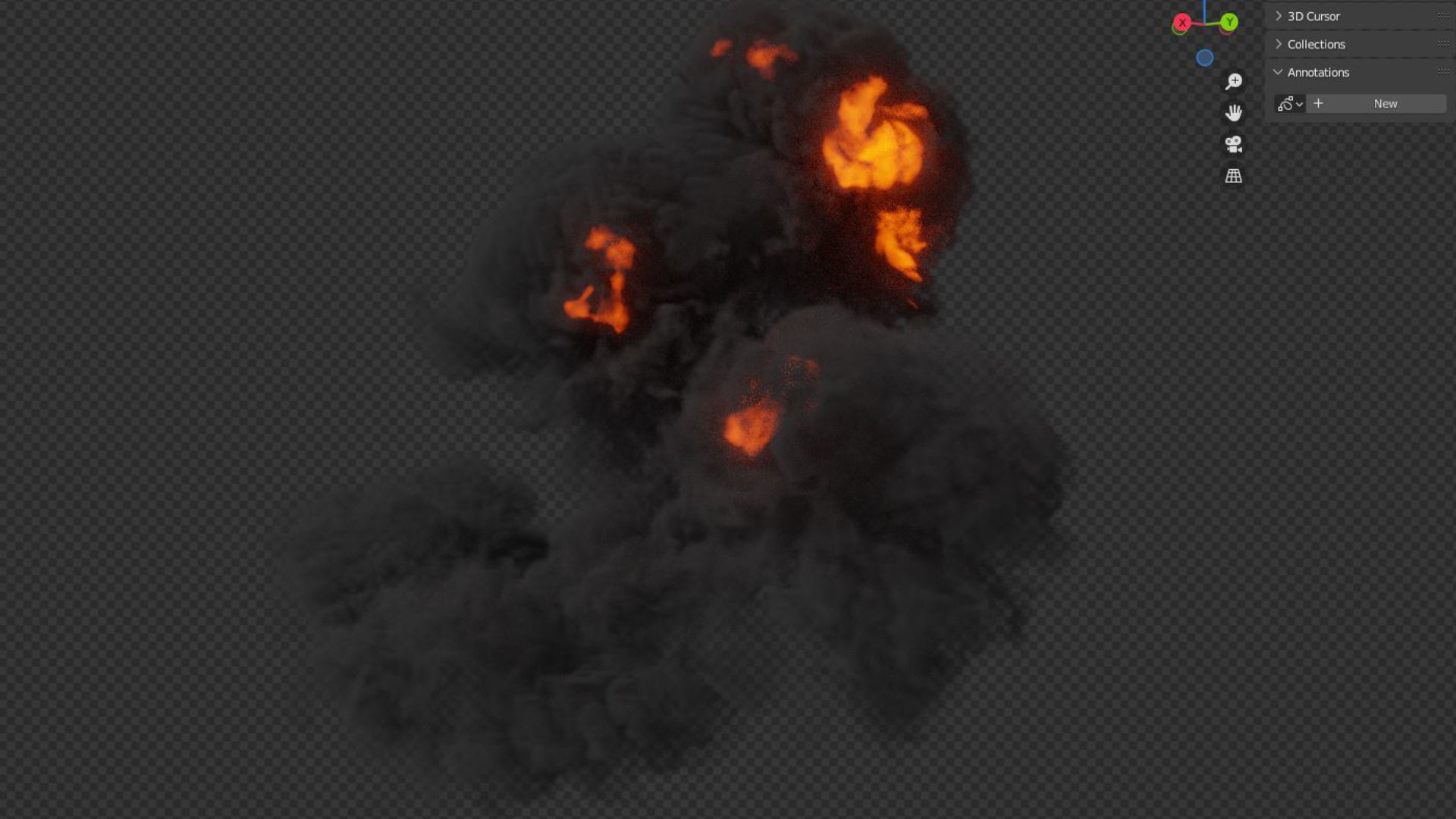 Explosion Bomb Animation 3D model animated | CGTrader